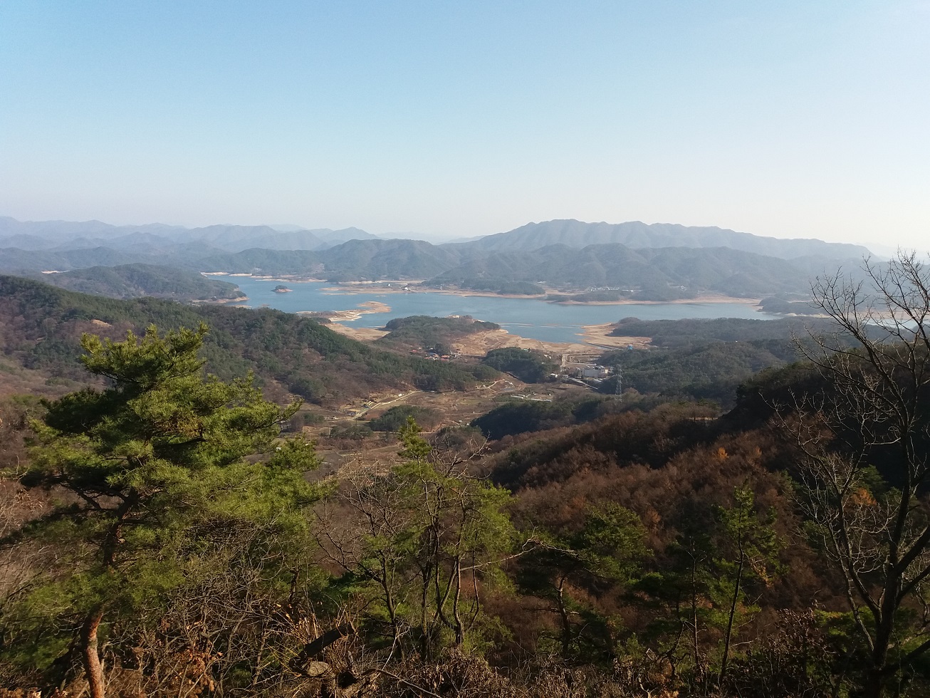 Three mountains in Daejeon